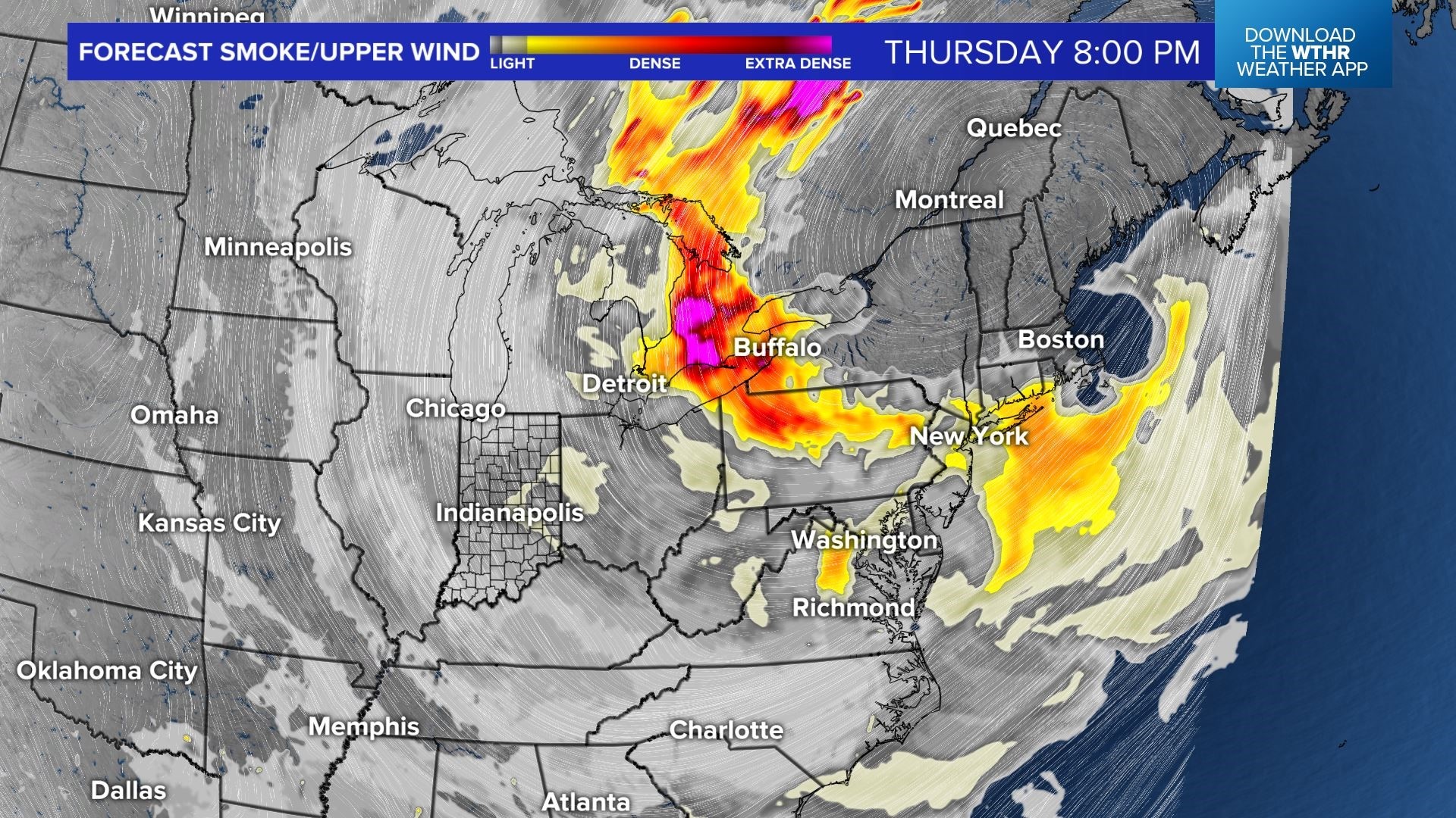 Air Quality Index Alert continues Thursday | 6/7/2023 | wthr.com