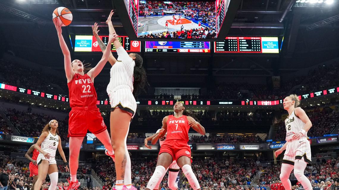 Indiana Fever start strong: Clark's triple-double leads to victory ...