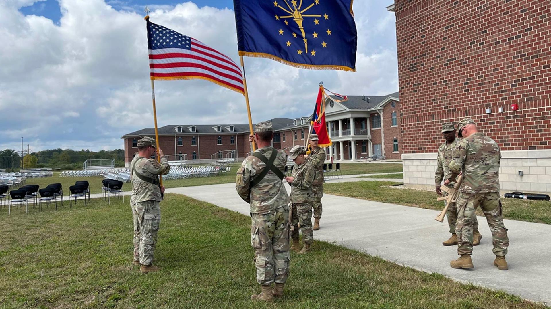 Soldiers with Indiana National Guard deploying to Middle East | wthr.com