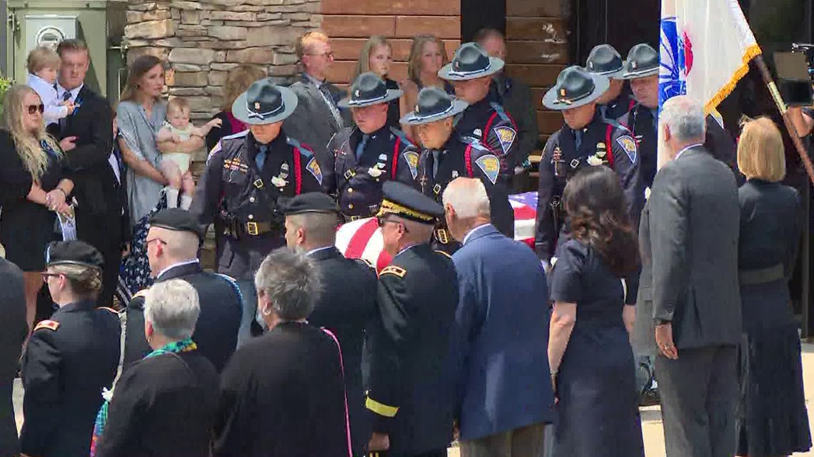 Indiana State Police Trooper Aaron Smith funeral | wthr.com