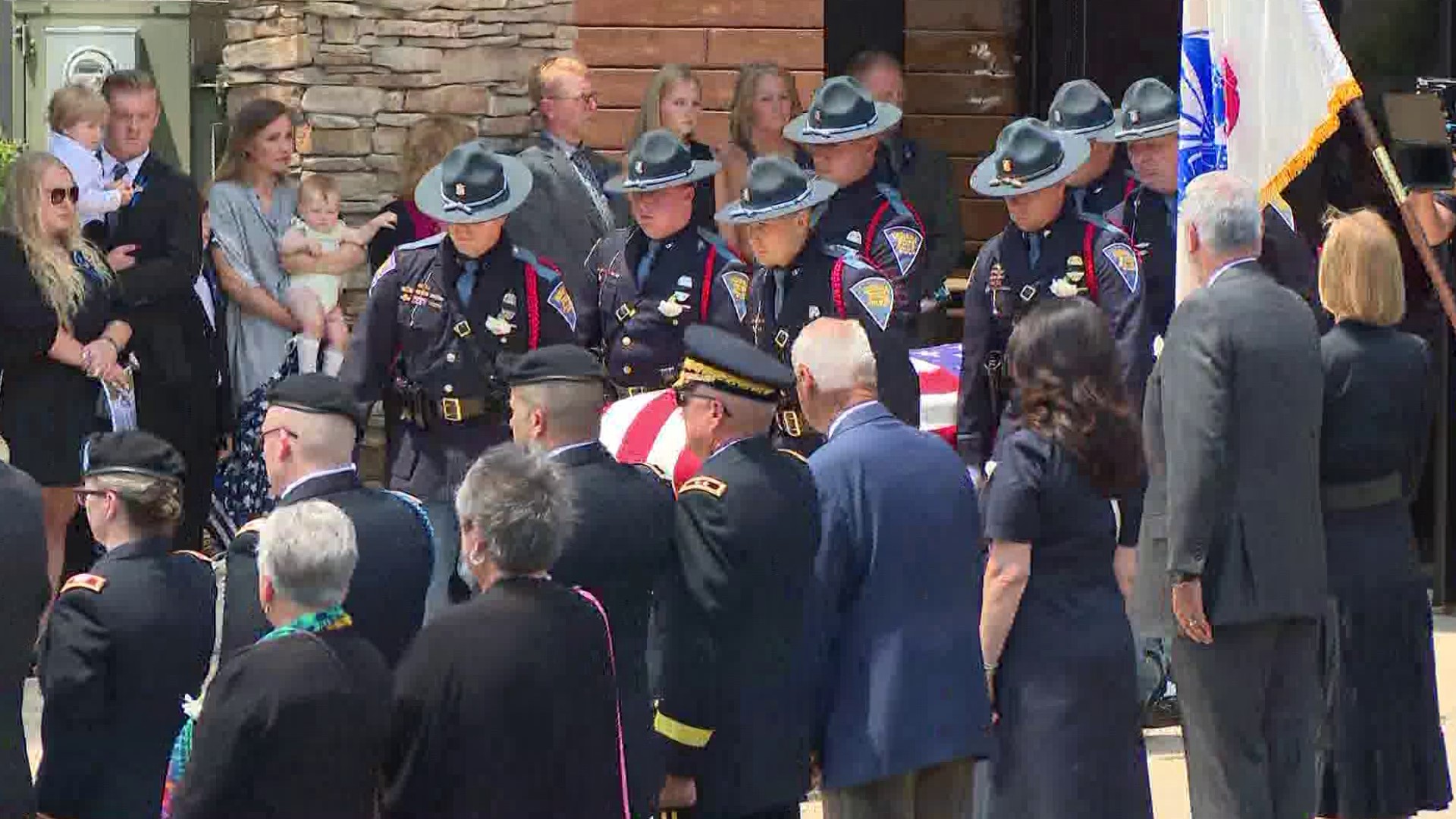 Indiana State Police Trooper Aaron Smith funeral | wthr.com