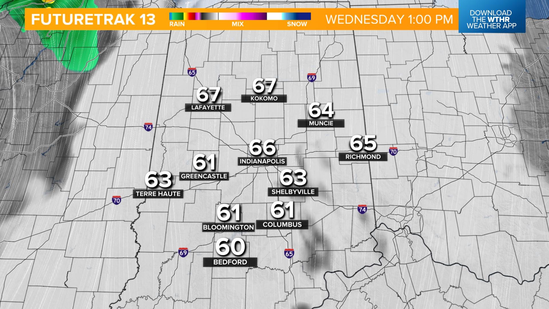 Weather Impact Alert: Severe storm risk tonight in central Indiana ...