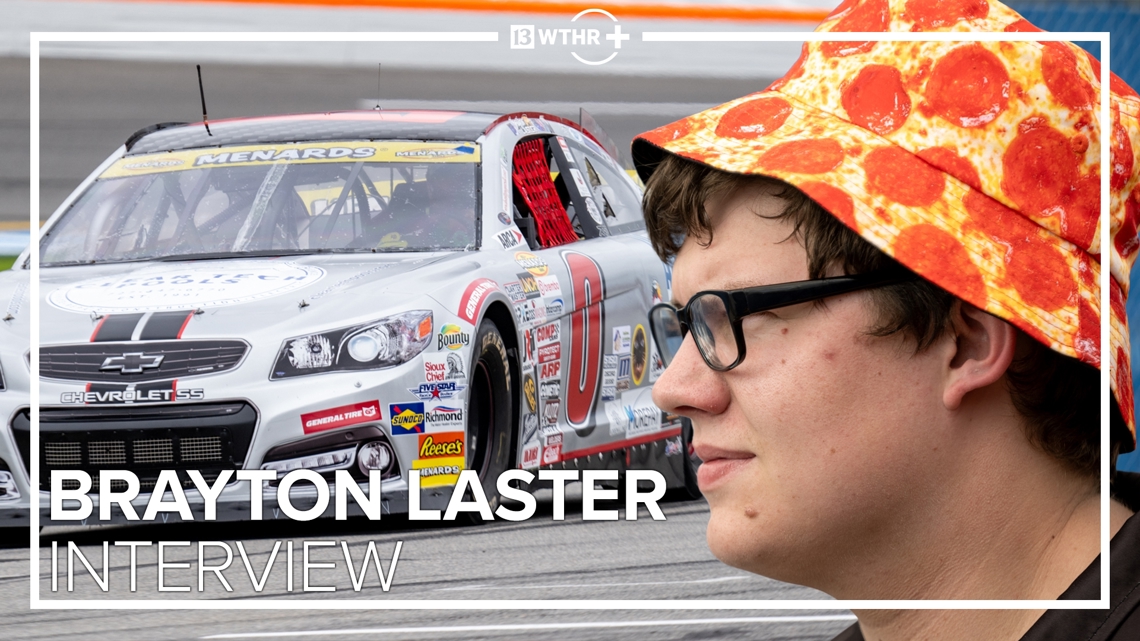 Talking racing, Indianapolis and pizza with ARCA driver Brayton Laster ...