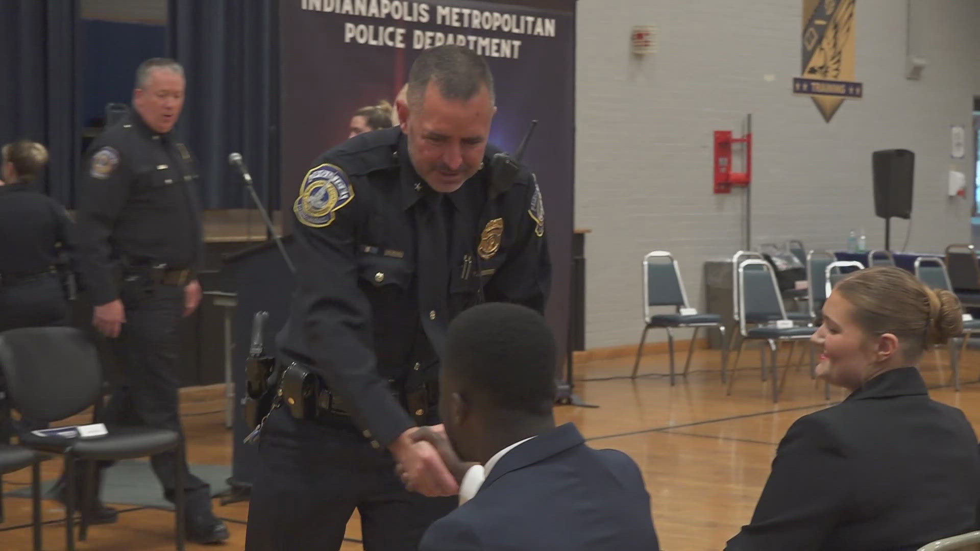 IMPD swears in 26 new recruits | wthr.com