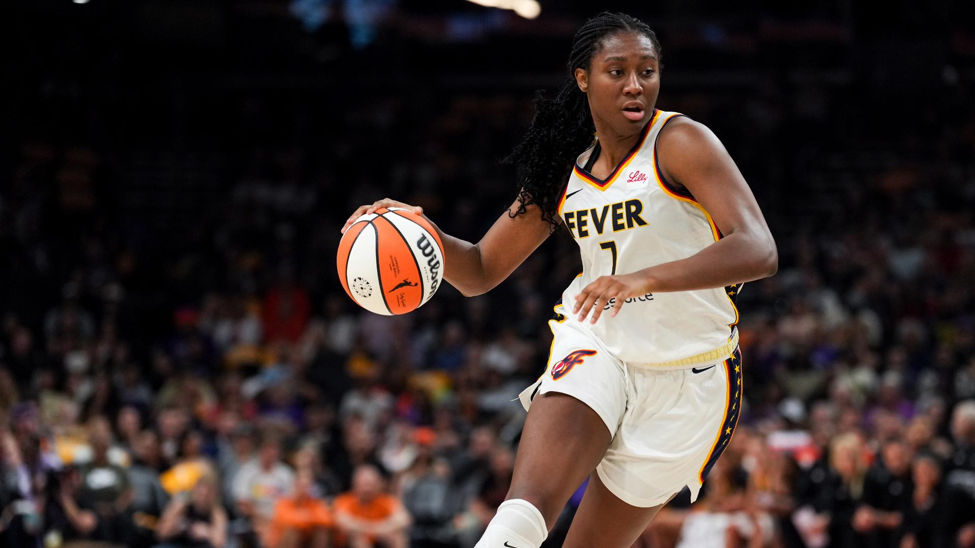 Fever star Aliyah Boston out for the rest of Unrivaled postseason with ...