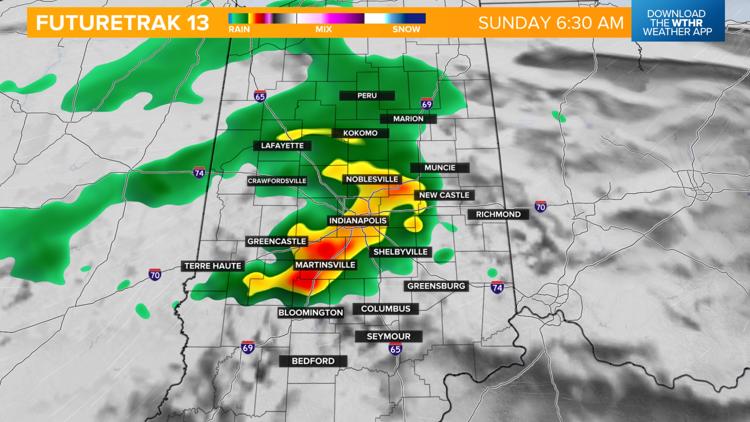 Easter weekend rain and storm risk in central Indiana | wthr.com