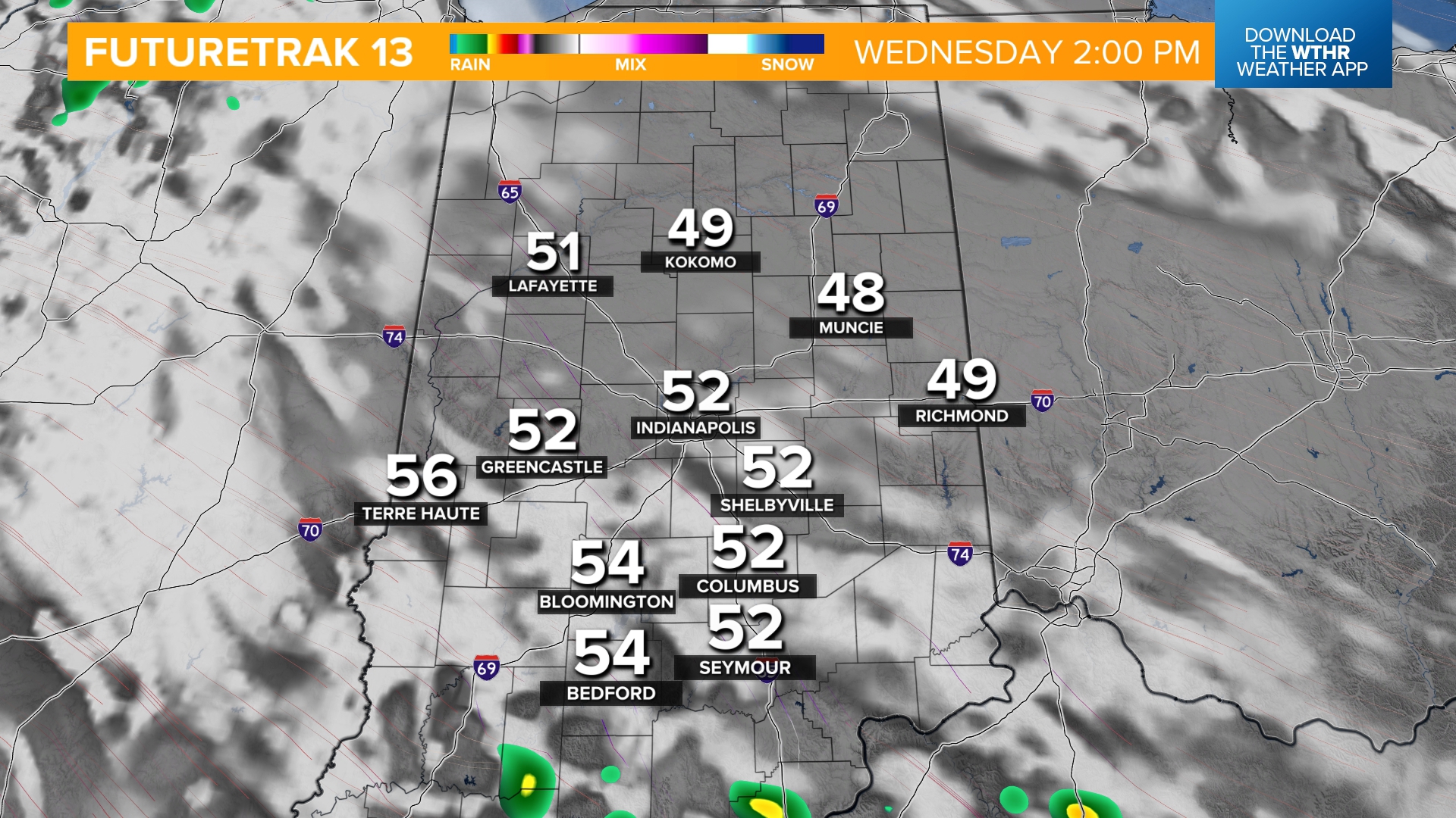 Two rounds of rain Tuesday in central Indiana | Weather Blog | wthr.com