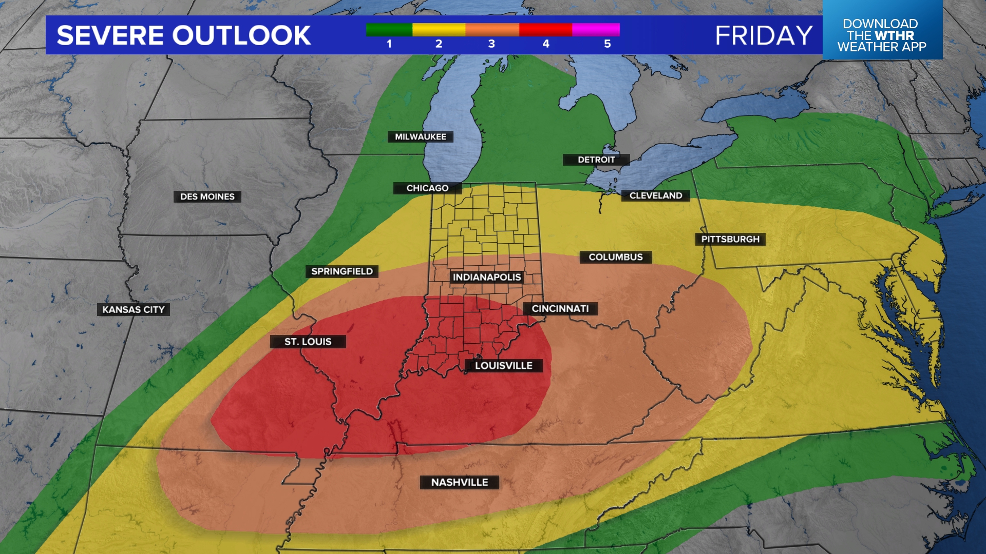Hottest day of the year so far could spark isolated hail storms this ...