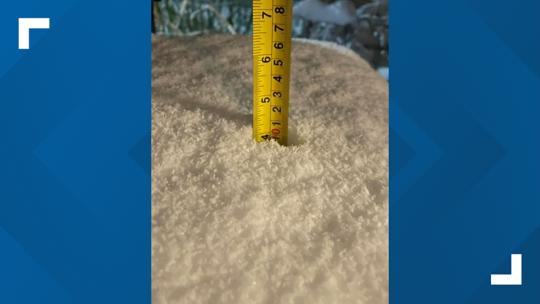 How much snow did Indiana pick up on Thursday? | wthr.com