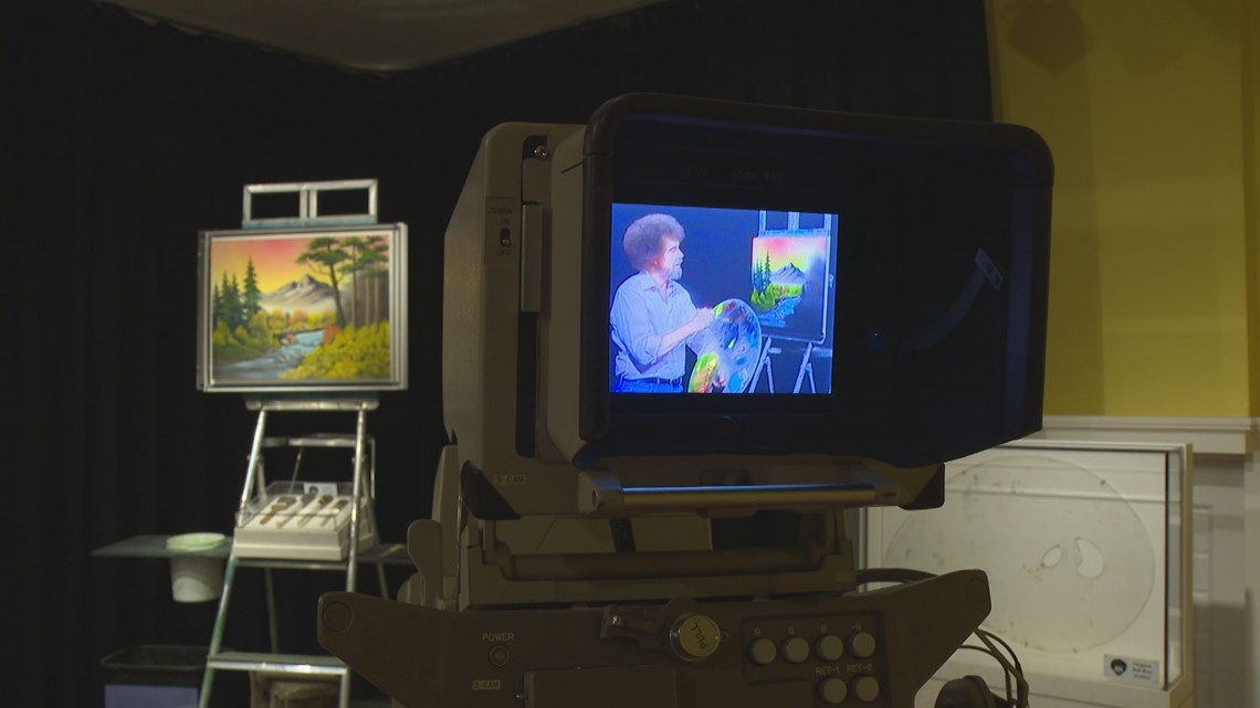 The 'Bob Ross Experience' in Muncie welcomes painting fans | wthr.com