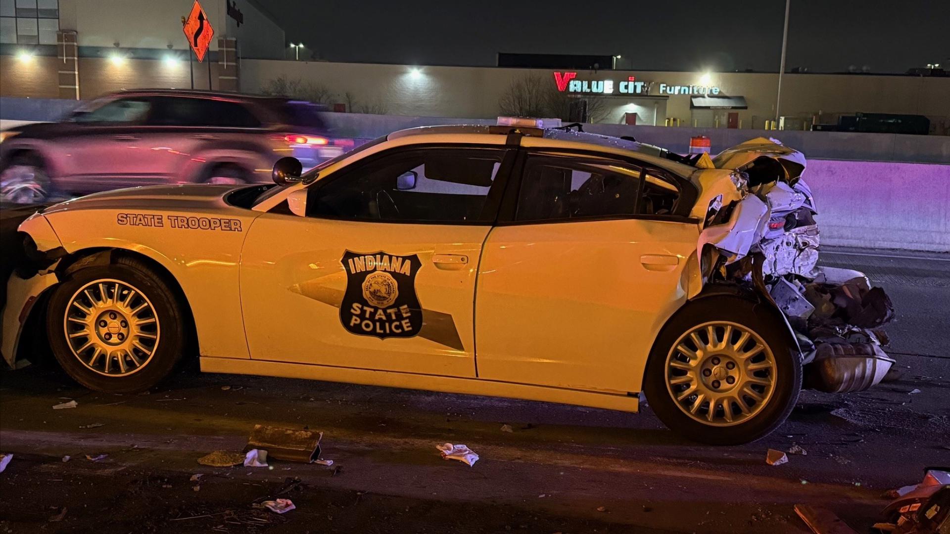 ISP trooper returns to work after suspected drunk driver crashed into ...