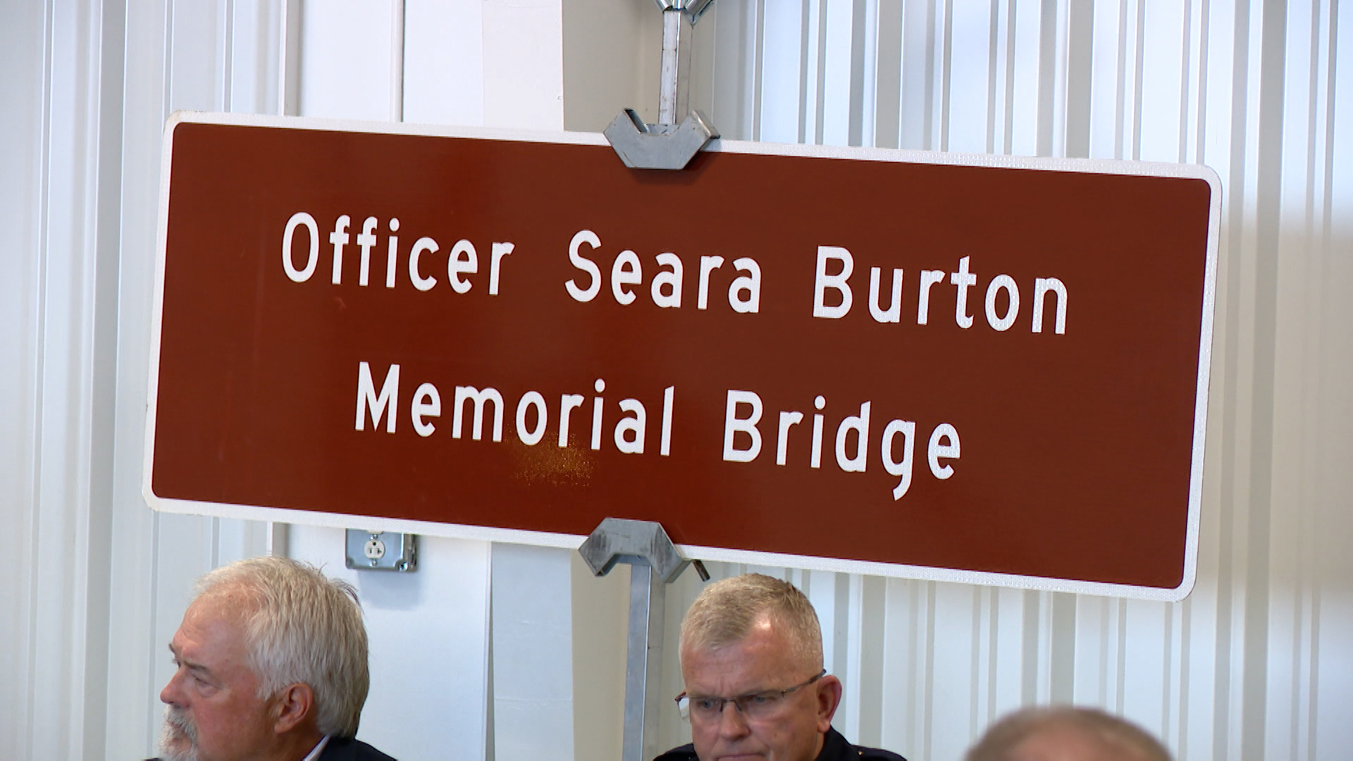 Community gathers to dedicate bridge for Officer Seara Burton | wthr.com