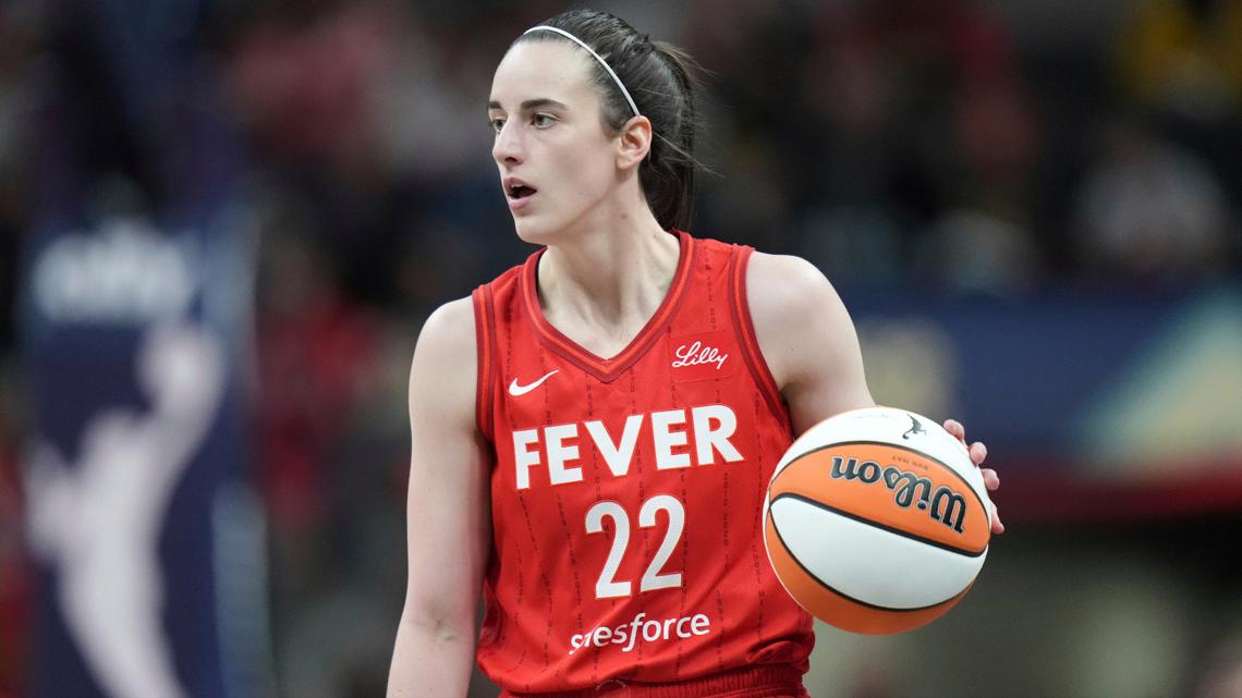 Fever's Caitlin Clark to miss Commissioner's Cup final due to left groin injury | wthr.com