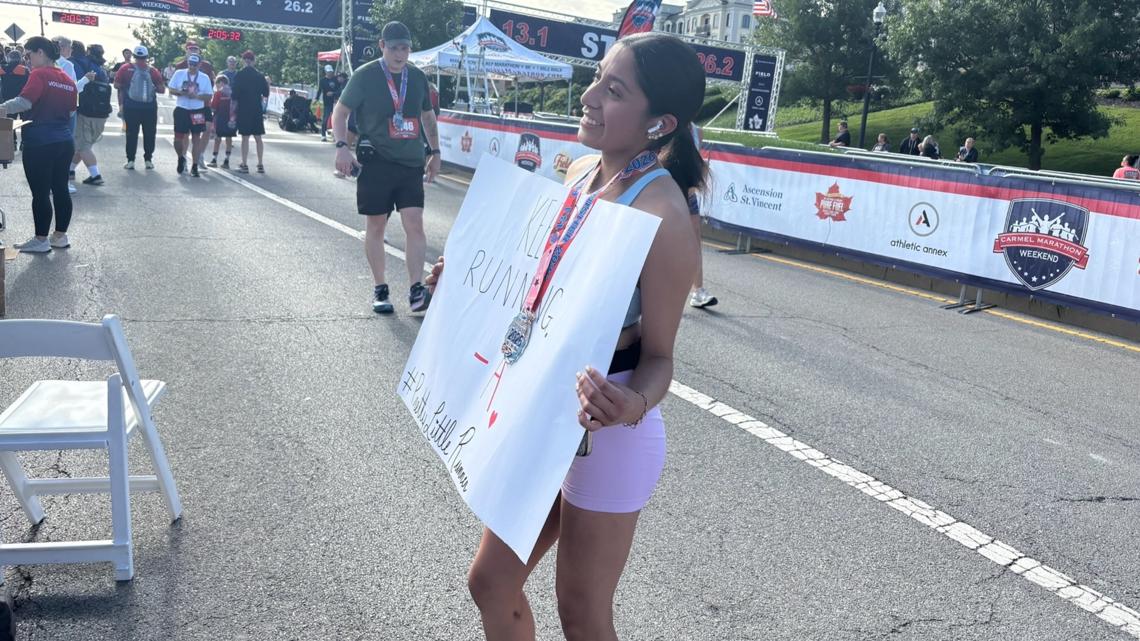 Runners finish Carmel Marathon one month after severe weather postponed ...