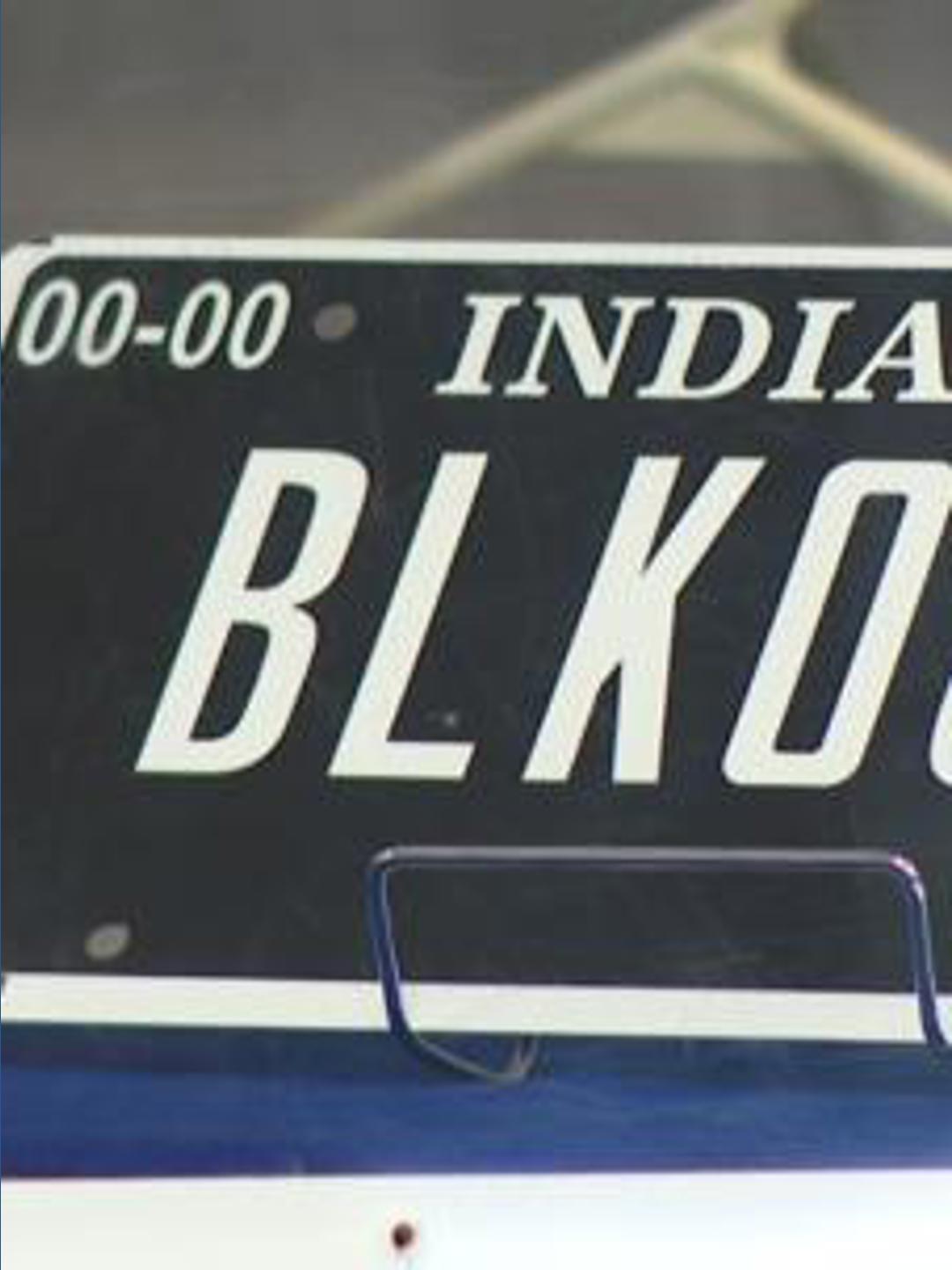 How much do Indiana's new blackout license plates cost? | wthr.com