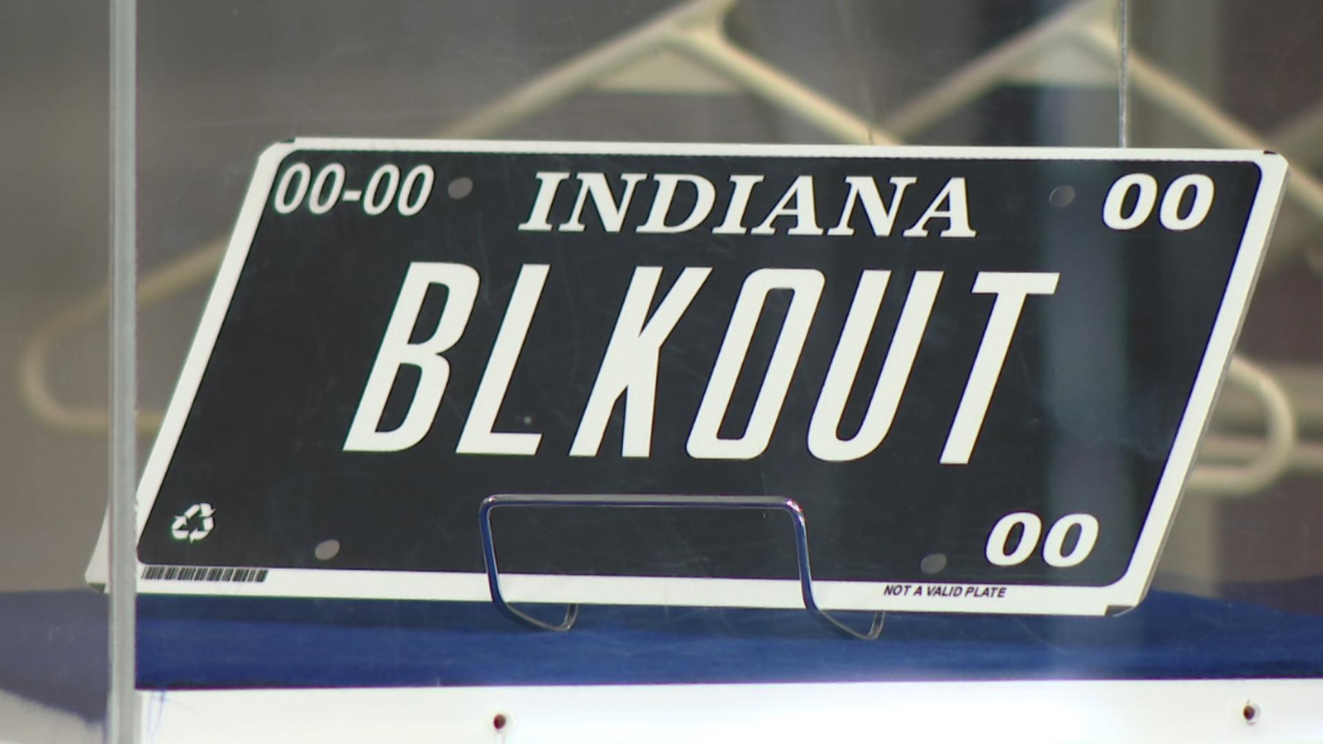 How much do Indiana's new blackout license plates cost? | wthr.com