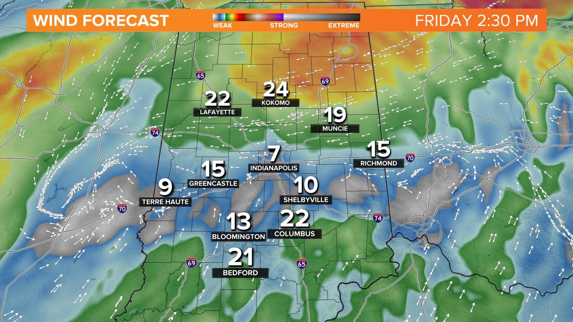 Record temperatures Wednesday, heavy rain Friday | wthr.com