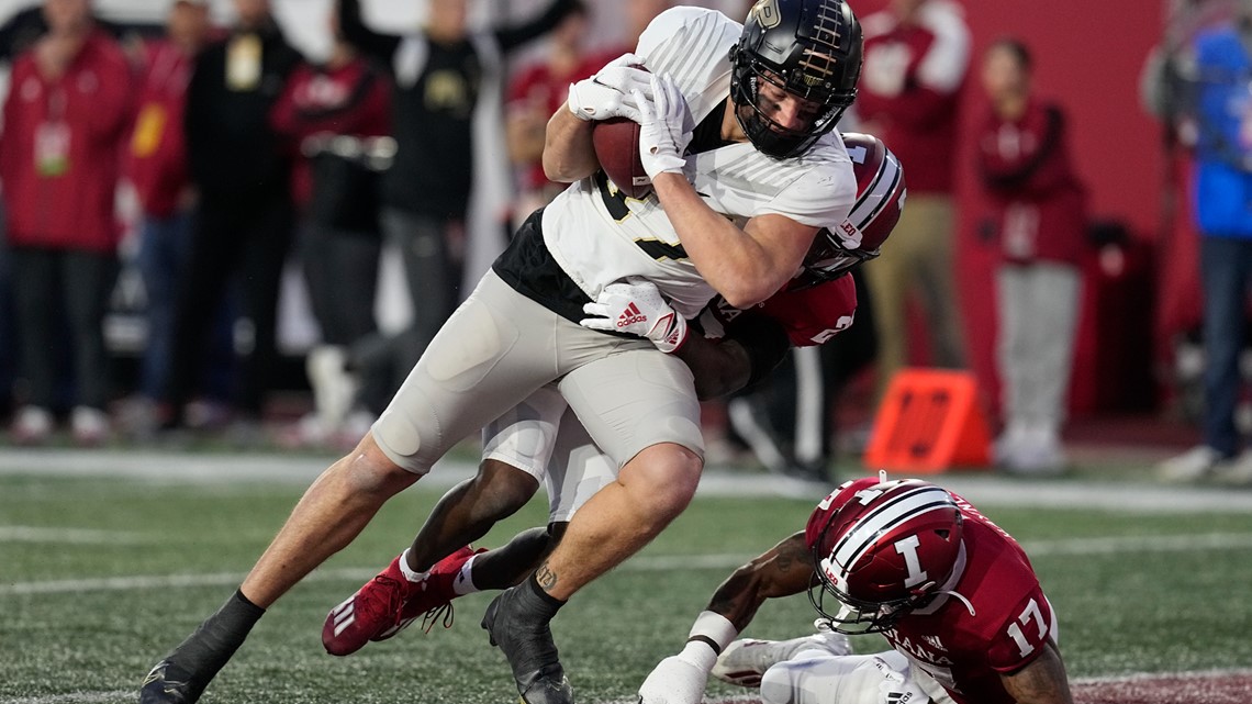 Purdue earns title game bid with win at Indiana | wthr.com