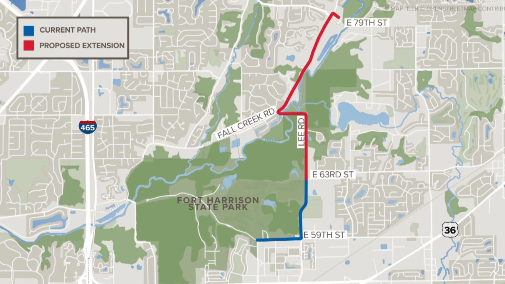 Fall Creek Greenway in Lawrence to get new 2-mile segment | wthr.com