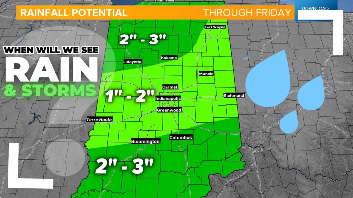 How long will it rain this week? | Live Doppler 13 Weather Blog | wthr.com