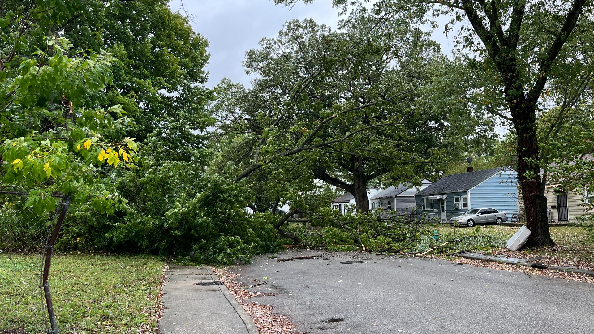 Live updates on Helene's impact on central Indiana communities | wthr.com