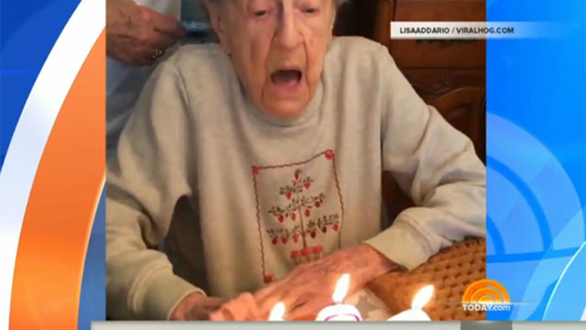 WATCH: Oops....grandma's teeth popped out! | wthr.com