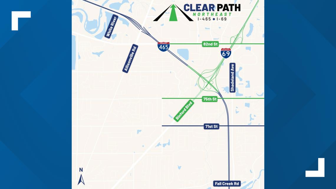 New ramps, roads, bridges opening in 2025 on Indy's northeast side ...