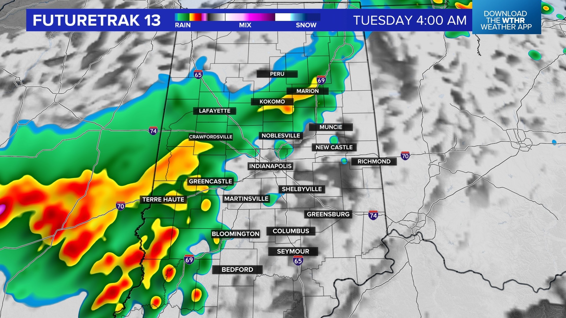 Tornado Watch declared in Northwestern Indiana | wthr.com
