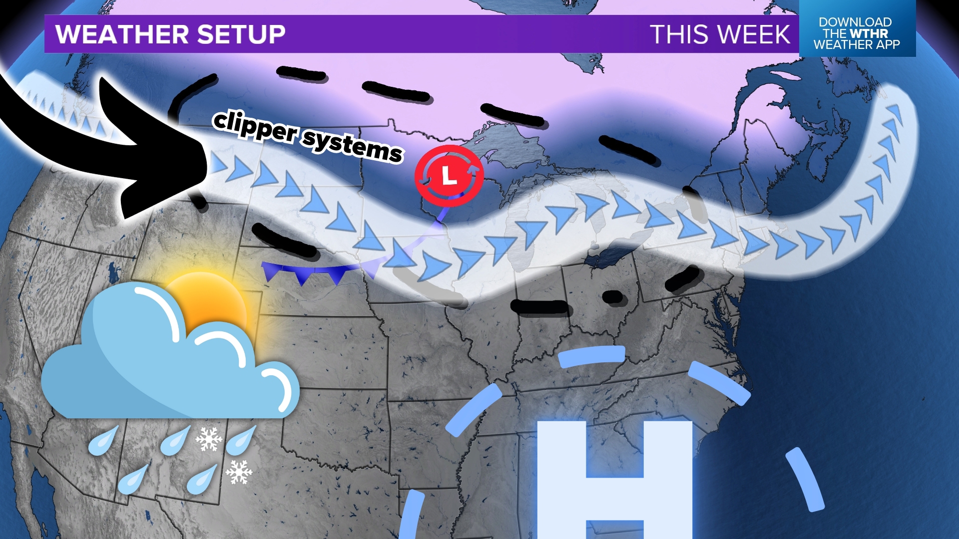Multiple rounds of light raindrops and weak snow flurries possible this ...