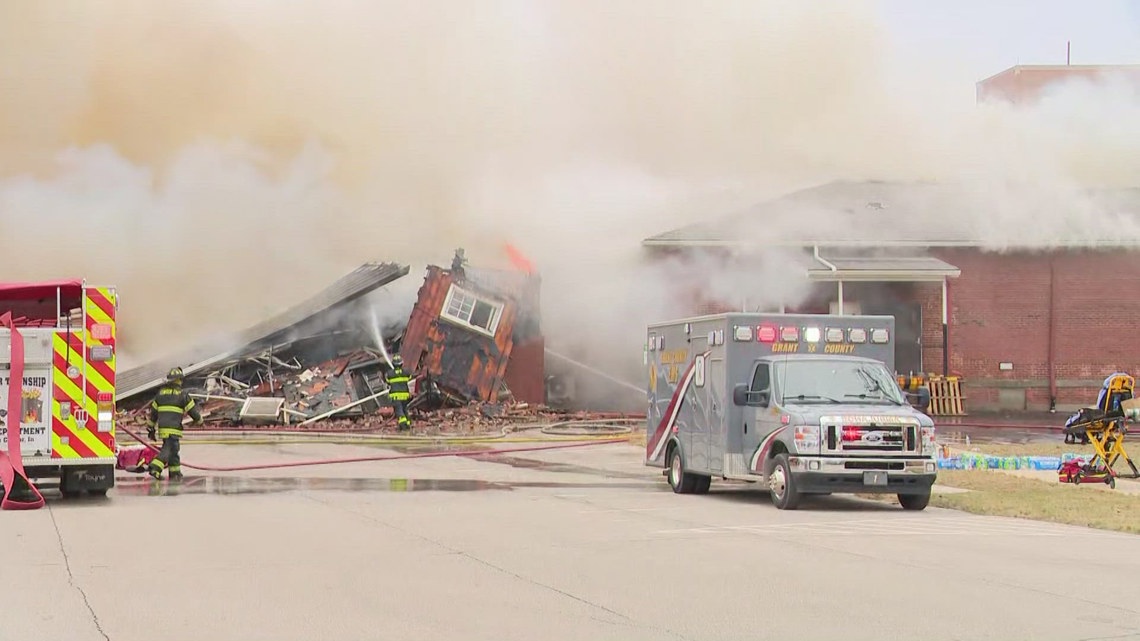 No injuries reported after large fire at Marion VA Medical Center ...
