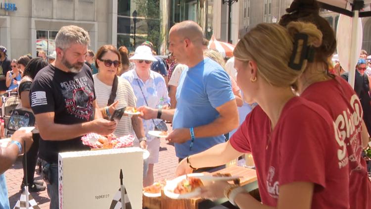 Attendees frustrated with inaugural Indianapolis Pizza Festival | wthr.com