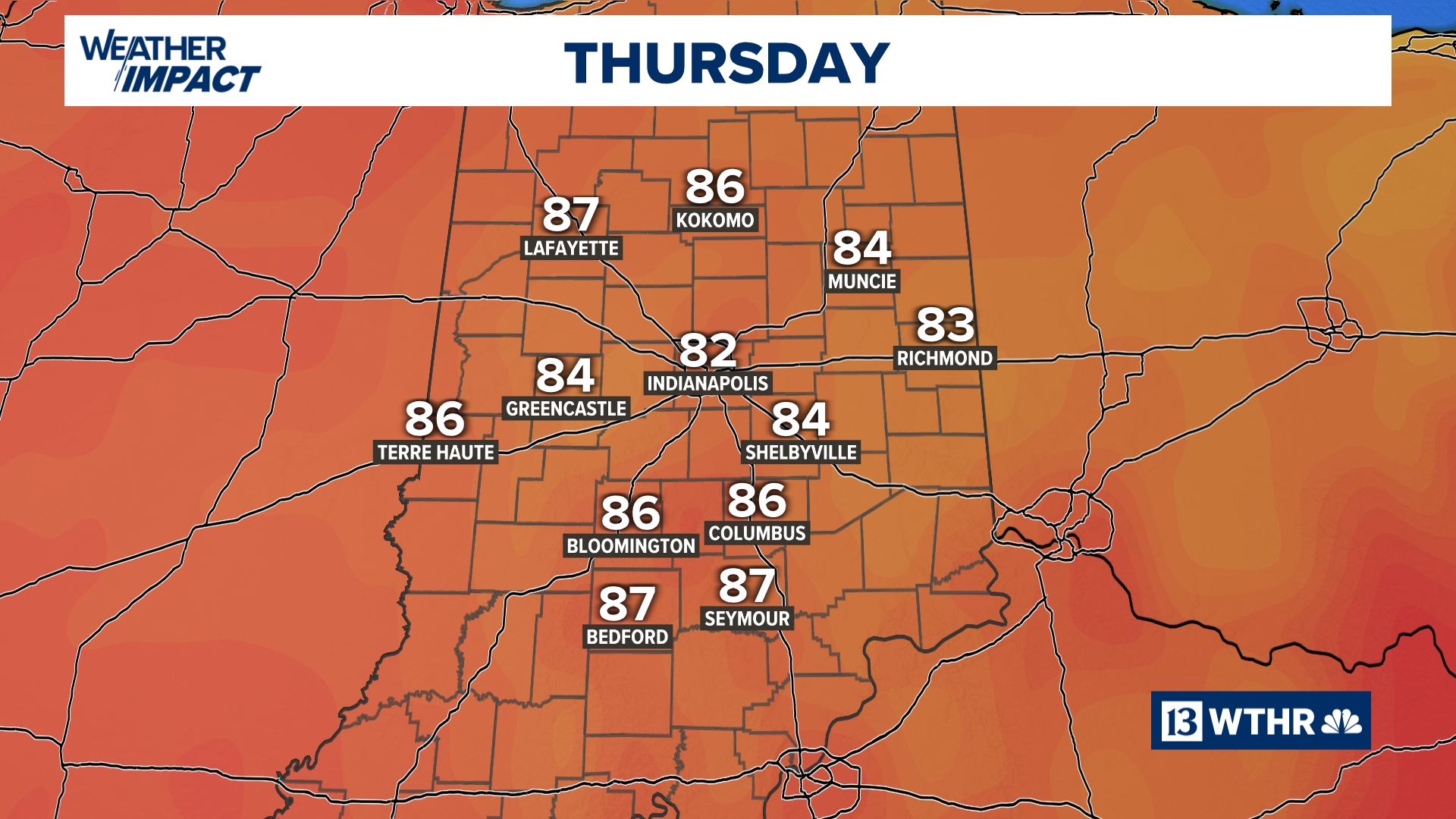 Warmer weather to wrap up the work week | wthr.com