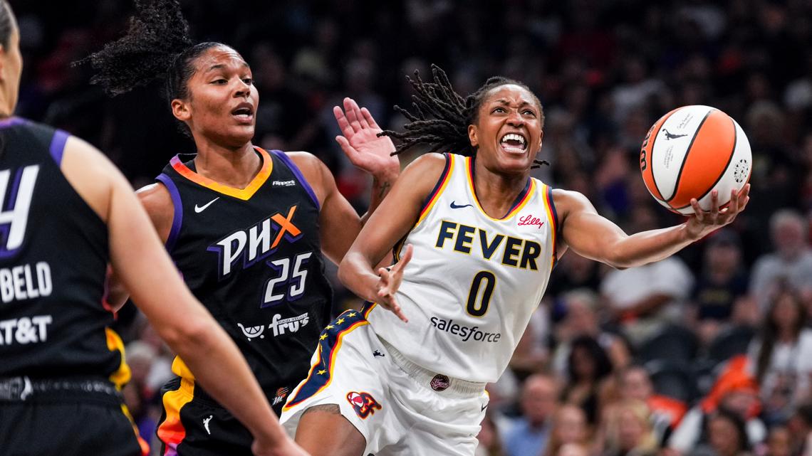 Fever drop to 8th place after loss in Phoenix | wthr.com