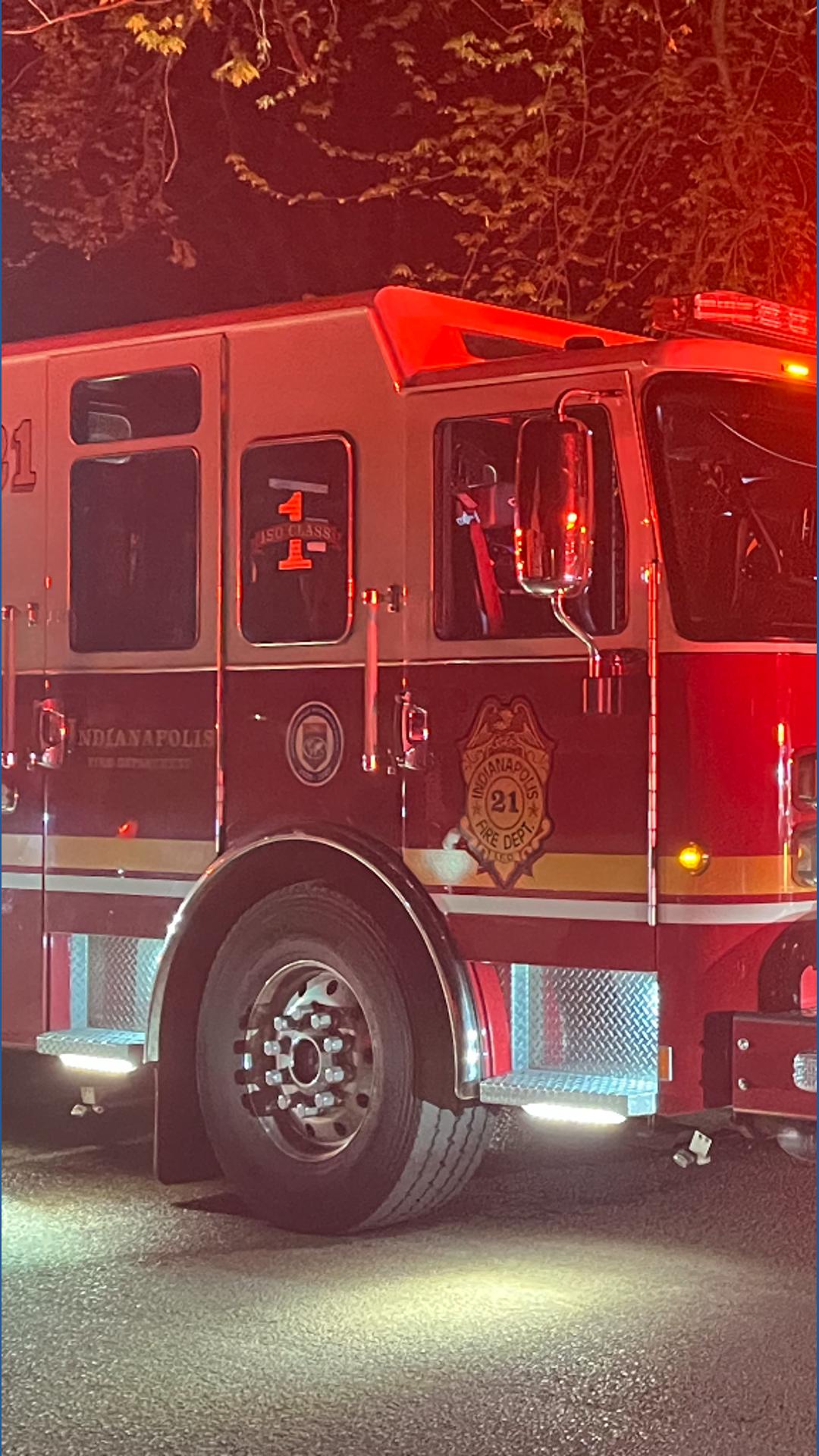 Person taken to hospital after north Indianapolis house fire | wthr.com