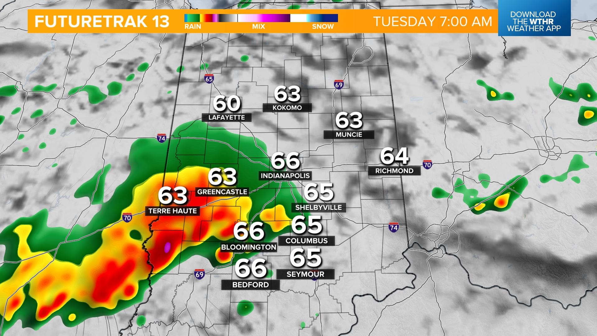Cooler, rainy pattern ends heat streak in central Indiana | wthr.com