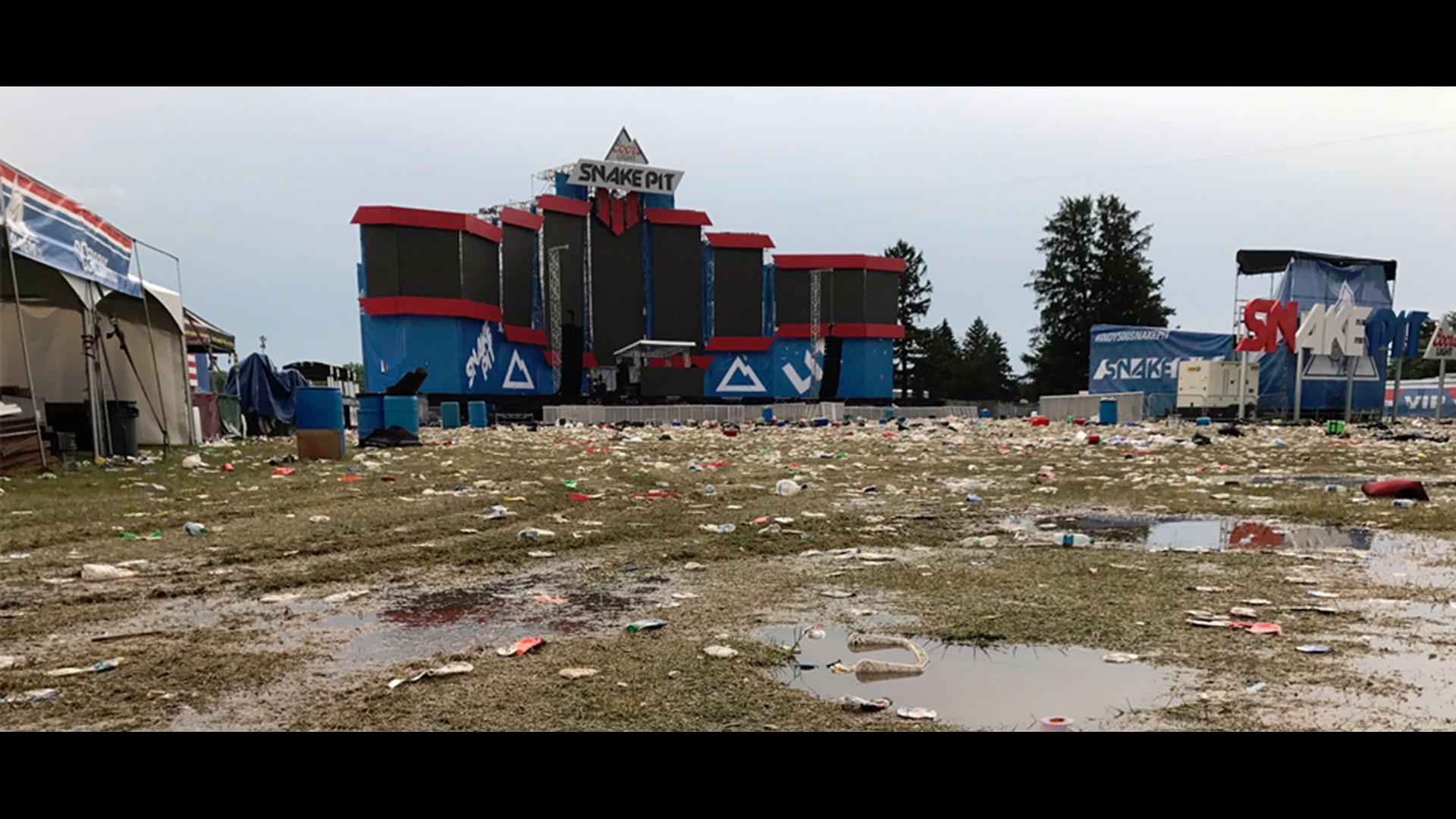 IMS infield after storms: Greatest Mud Hole in Racing | wthr.com