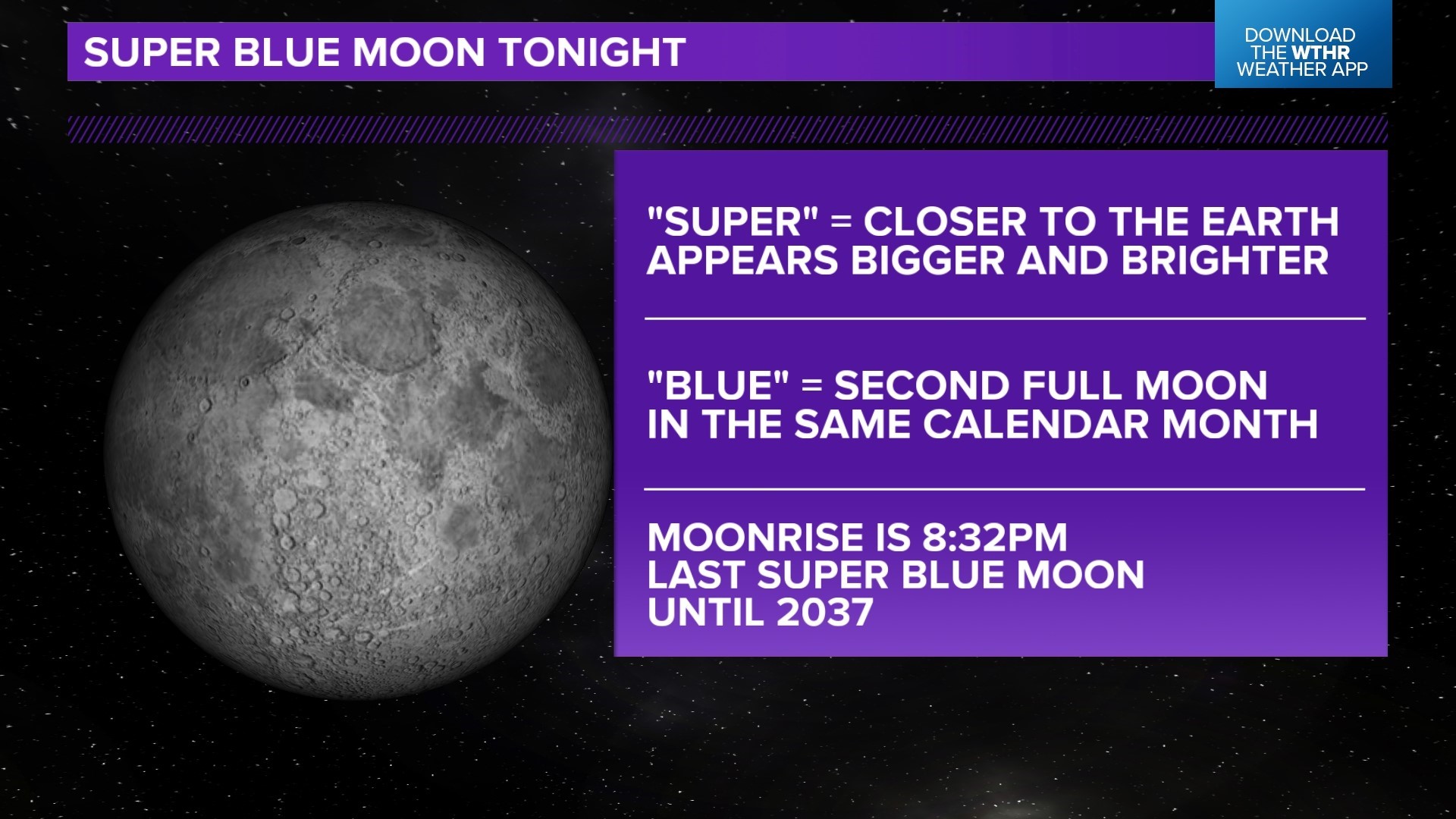 Super Blue Moon Tonight | Live Doppler 13 Weather Blog | wthr.com