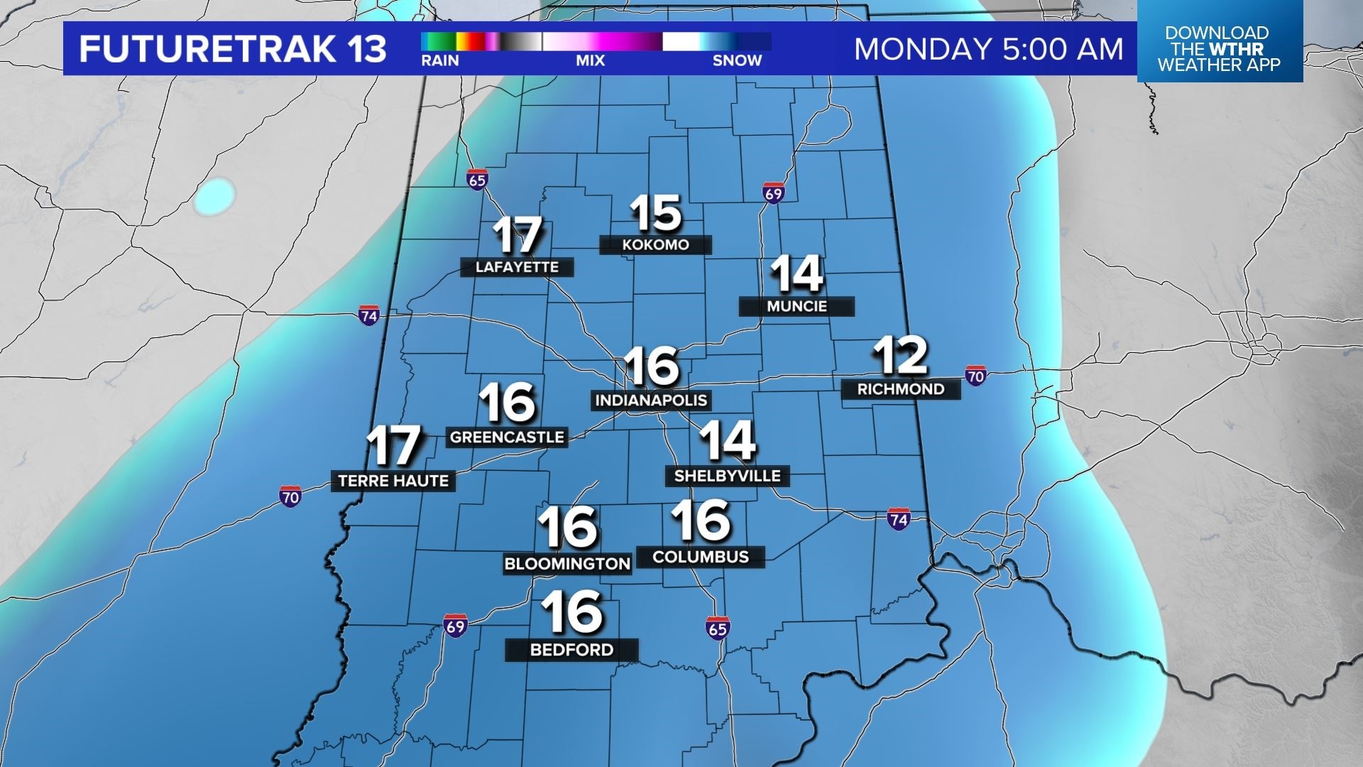 Live Doppler 13 Weather Blog: Clipper system approaches | wthr.com