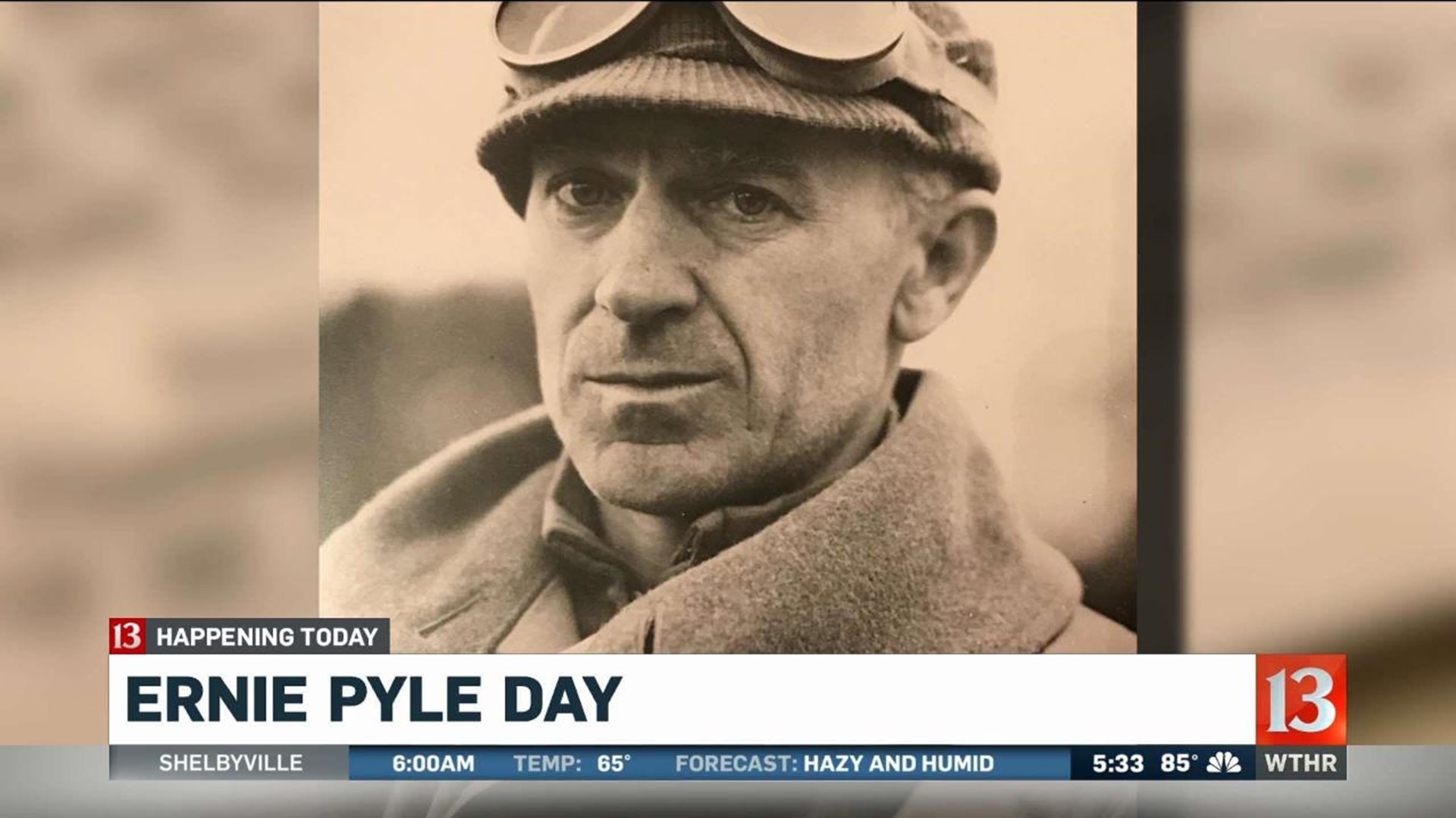 IU celebrates first ever National Ernie Pyle Day | wthr.com