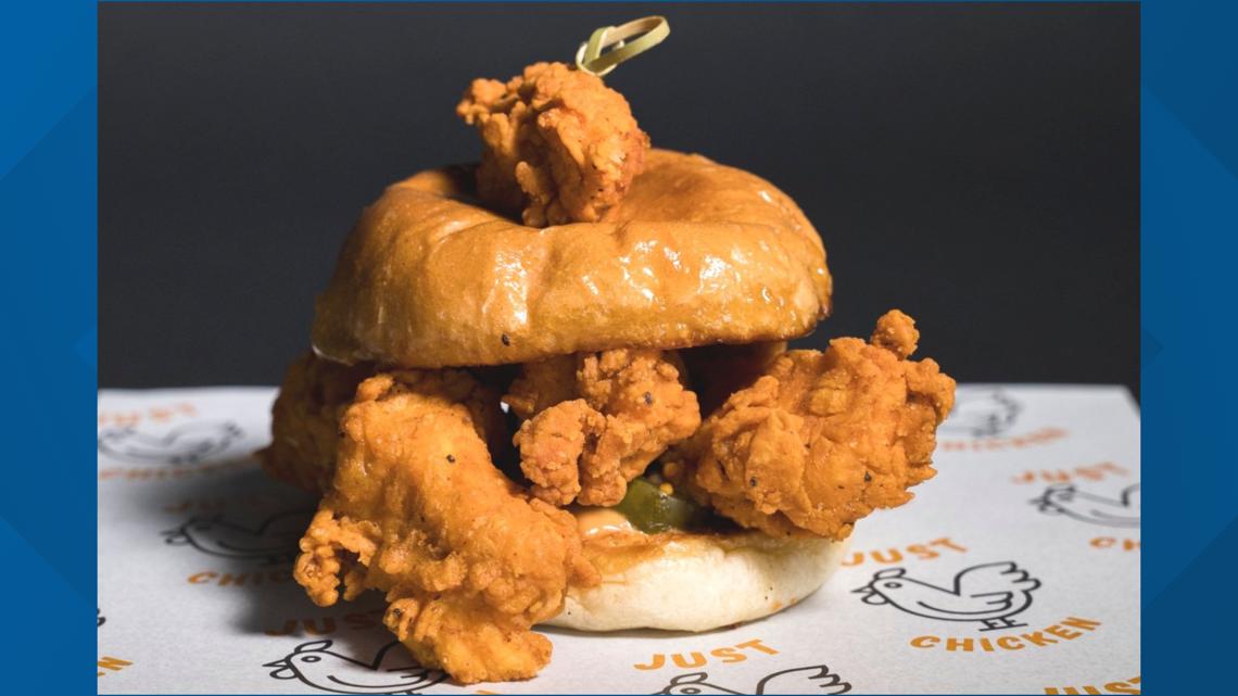 Just Chicken opens new location in Indy's Garage Food Hall | wthr.com