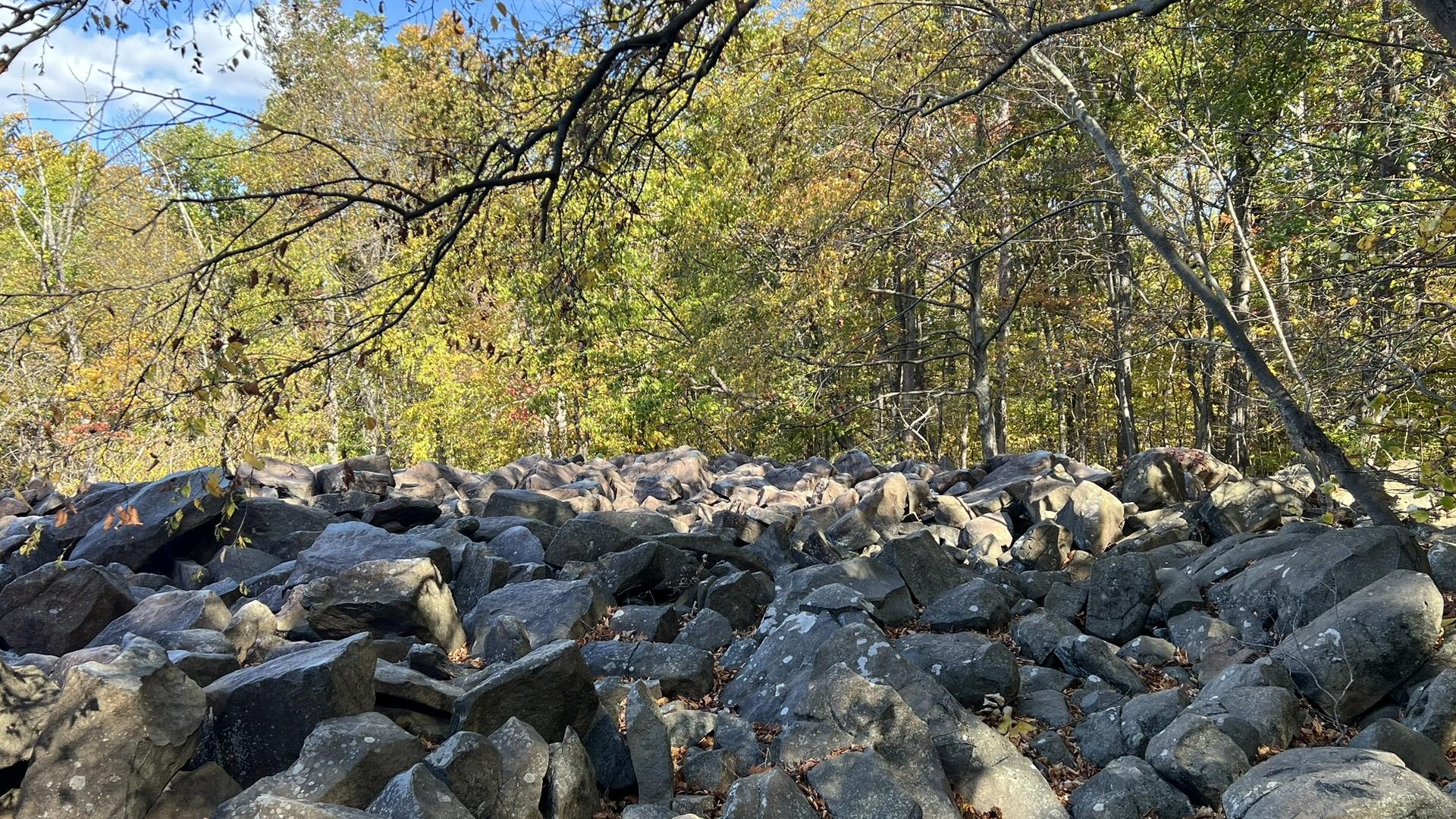 Chuck's Big Adventure in Pennsylvania: Ringing Rocks Park | wthr.com