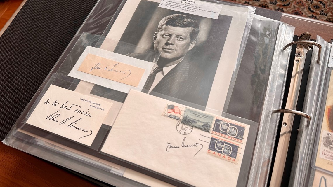Greenwood man completes presidential signature collection | wthr.com