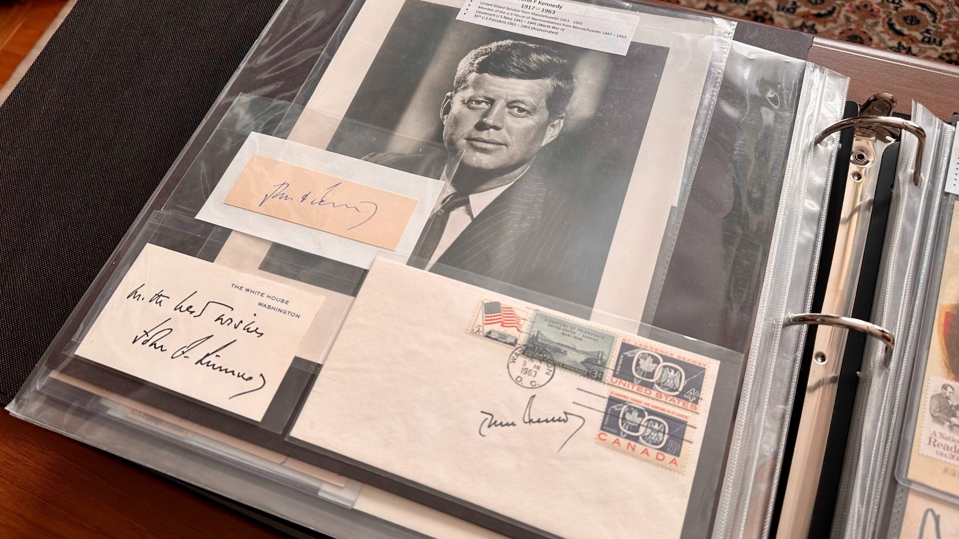 Greenwood man completes presidential signature collection | wthr.com