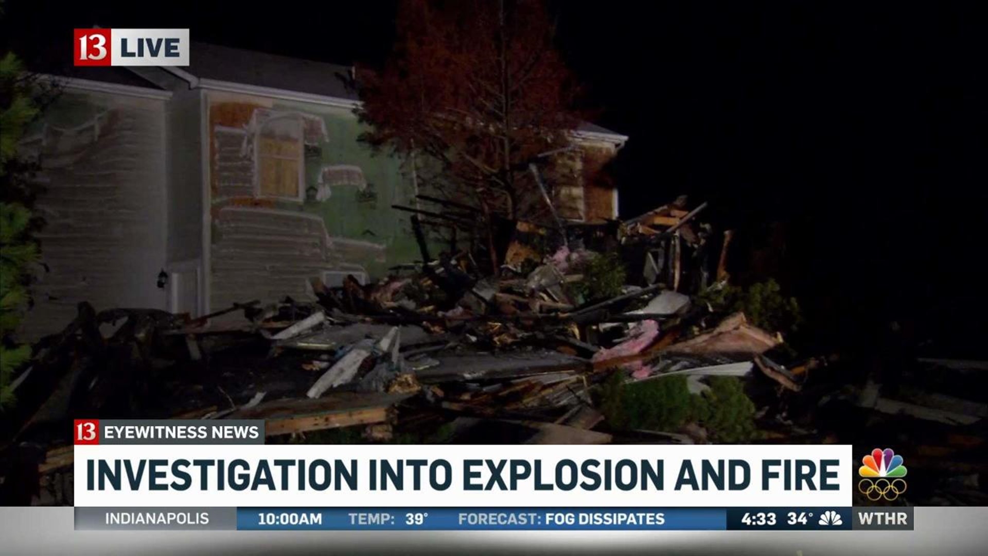 Excavators broke gas line that caused Camby house explosion | wthr.com