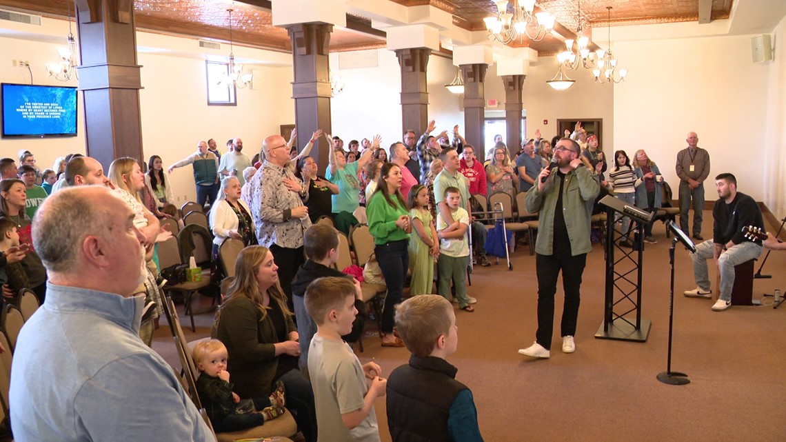 Freedom Life Church congregation holds service after storms | wthr.com