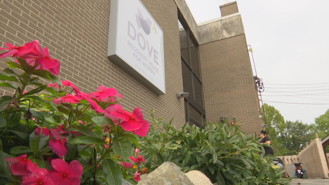 Doctor swimming in support of Dove Recovery House | wthr.com