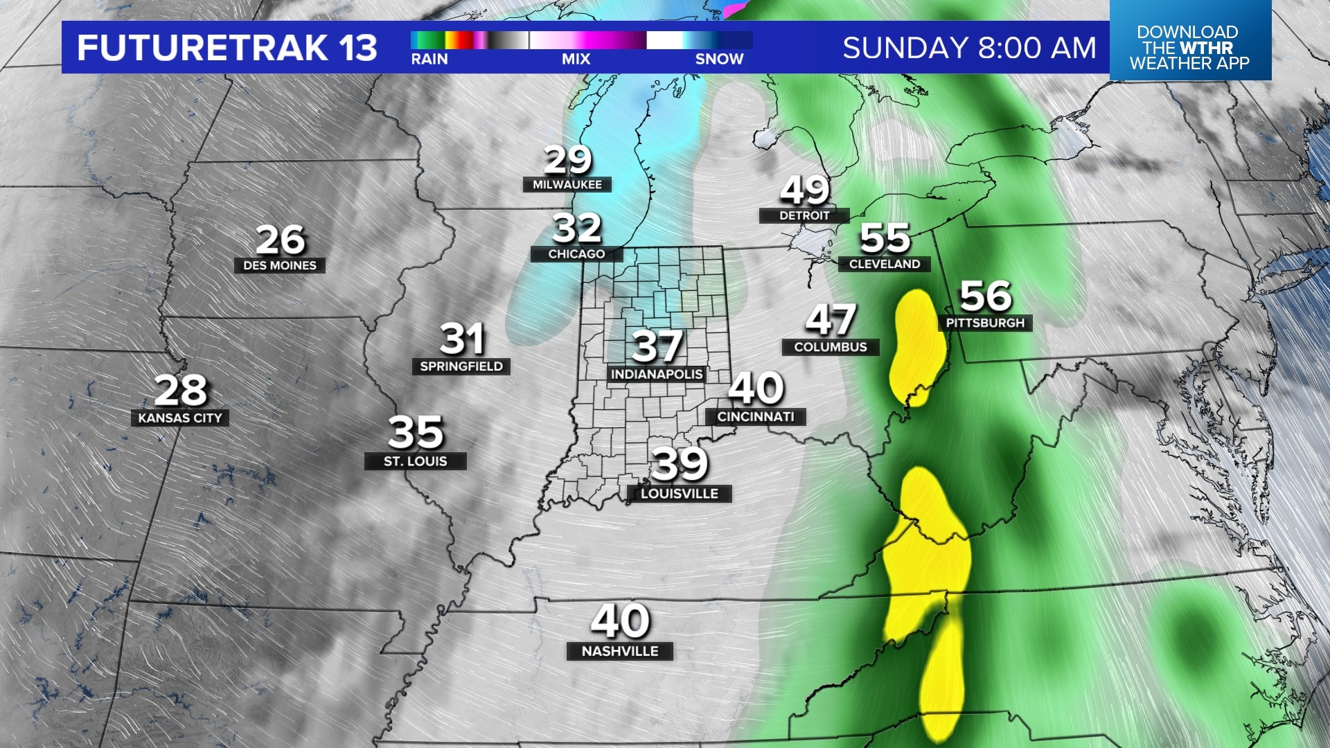 Cold rain but balmy December air coming | wthr.com