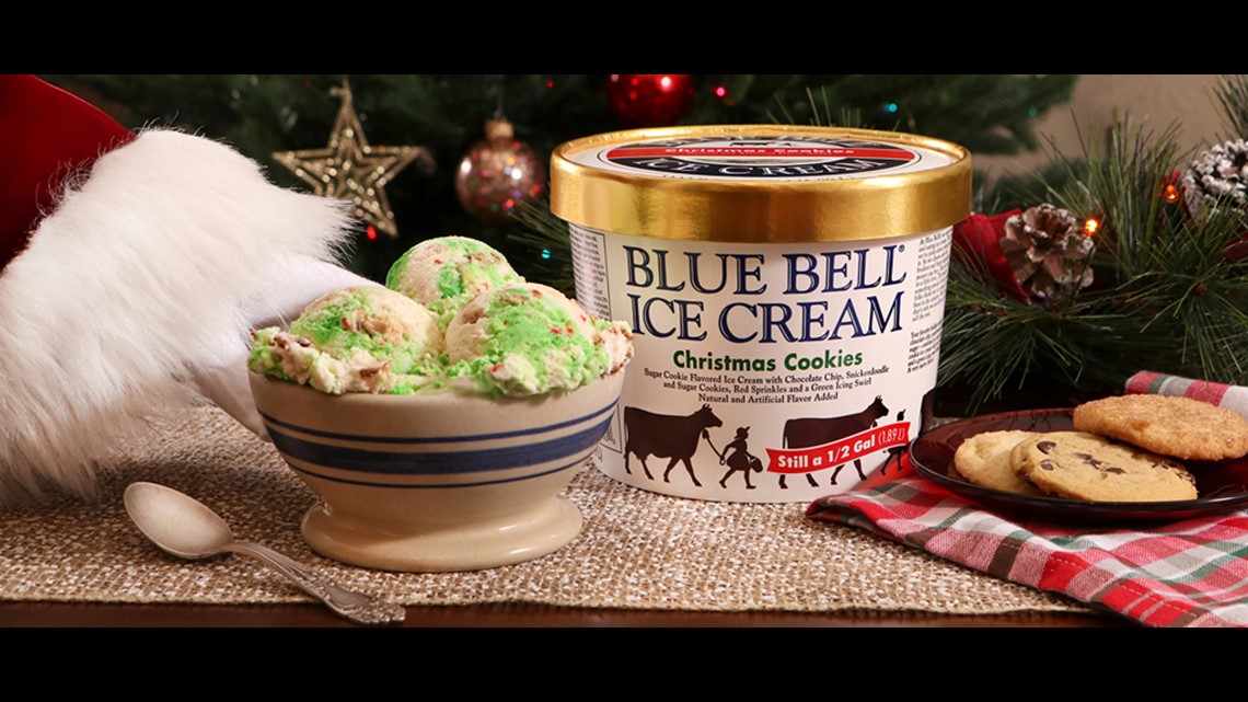 Blue Bell releases seasonal Christmas Cookies ice cream | wthr.com