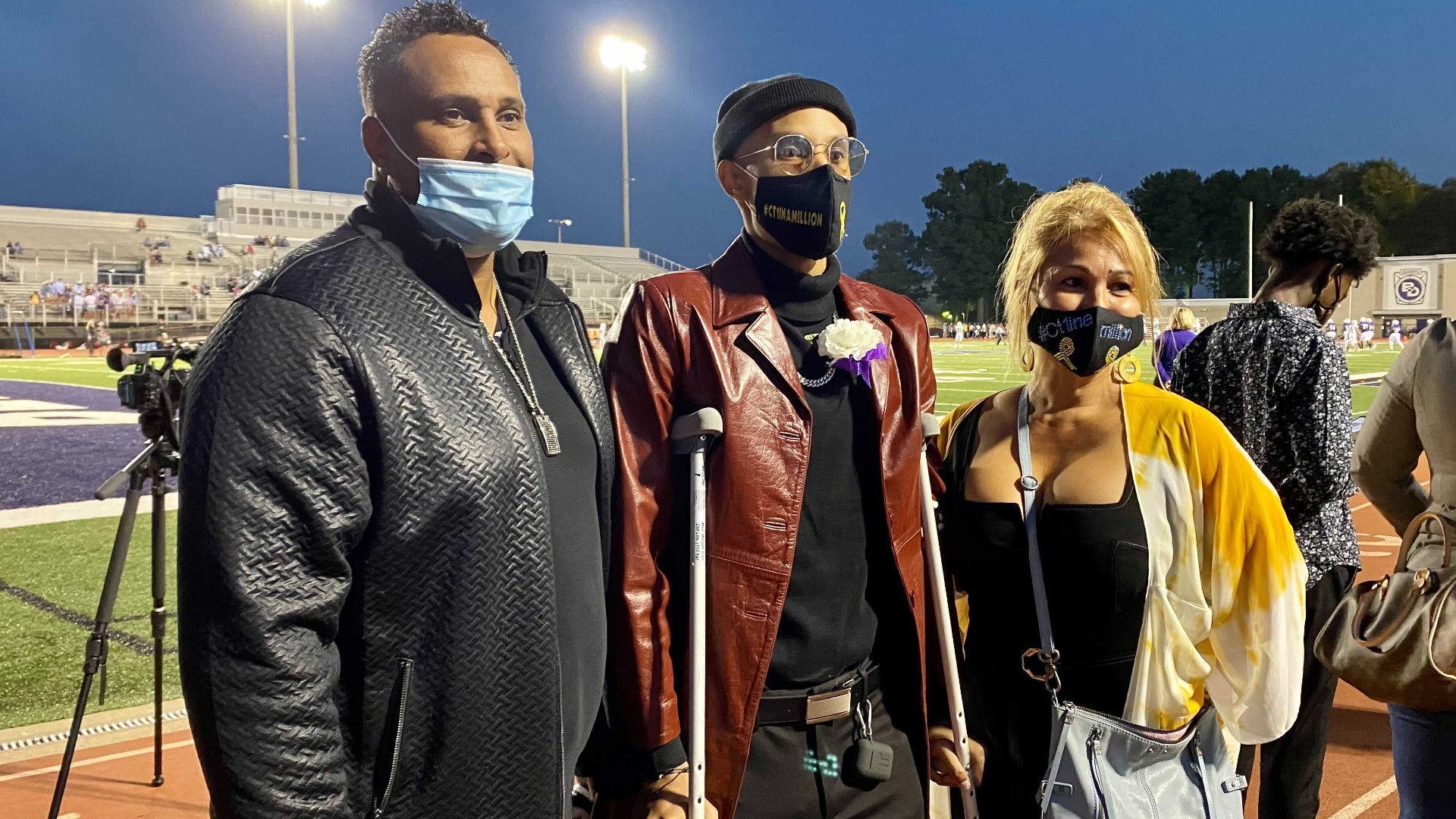 Ben Davis football player fighting cancer crowned homecoming prince ...