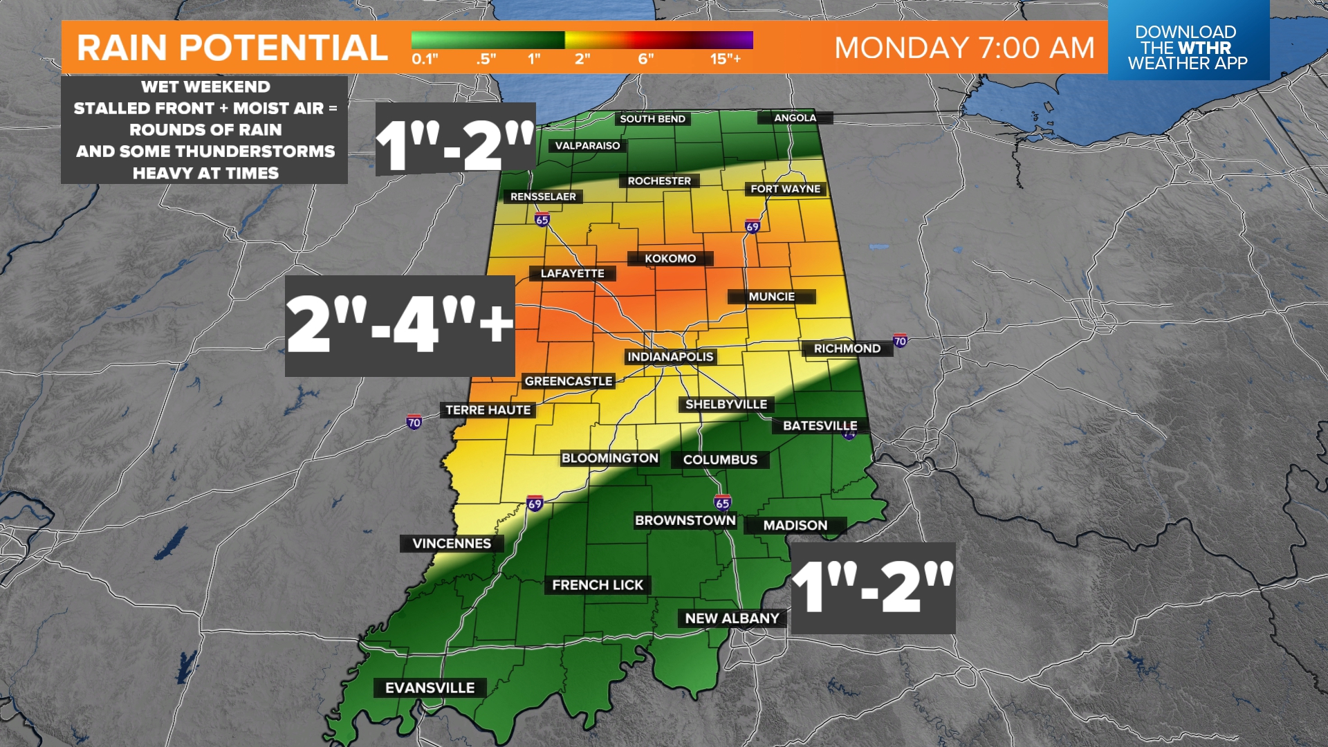 Easter weekend brings severe weather risk in central Indiana | wthr.com